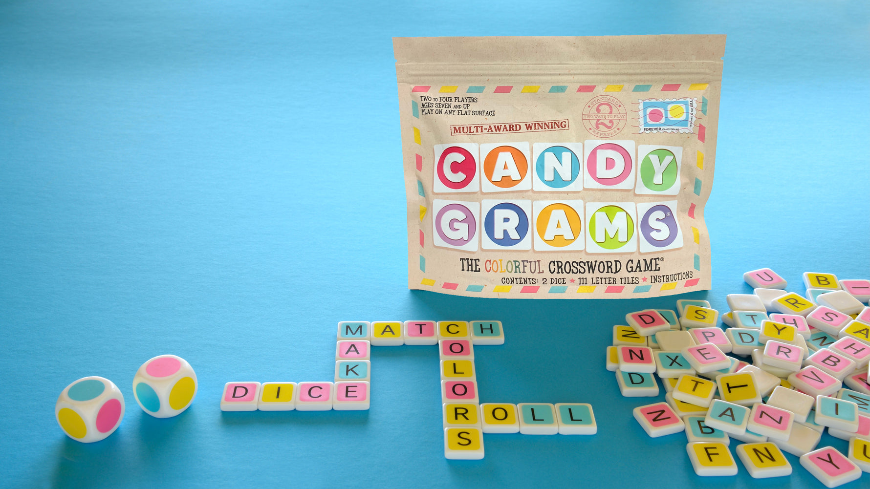 Candygrams - Colorful Crossword - Fun Family Game Word Game Ages 7 ...